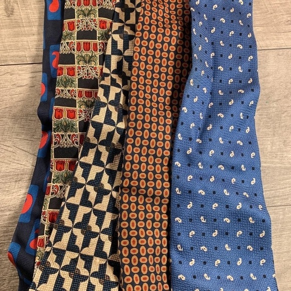Coach | Accessories | Coach Designer Mens Paisley Ameba Ties | Poshmark